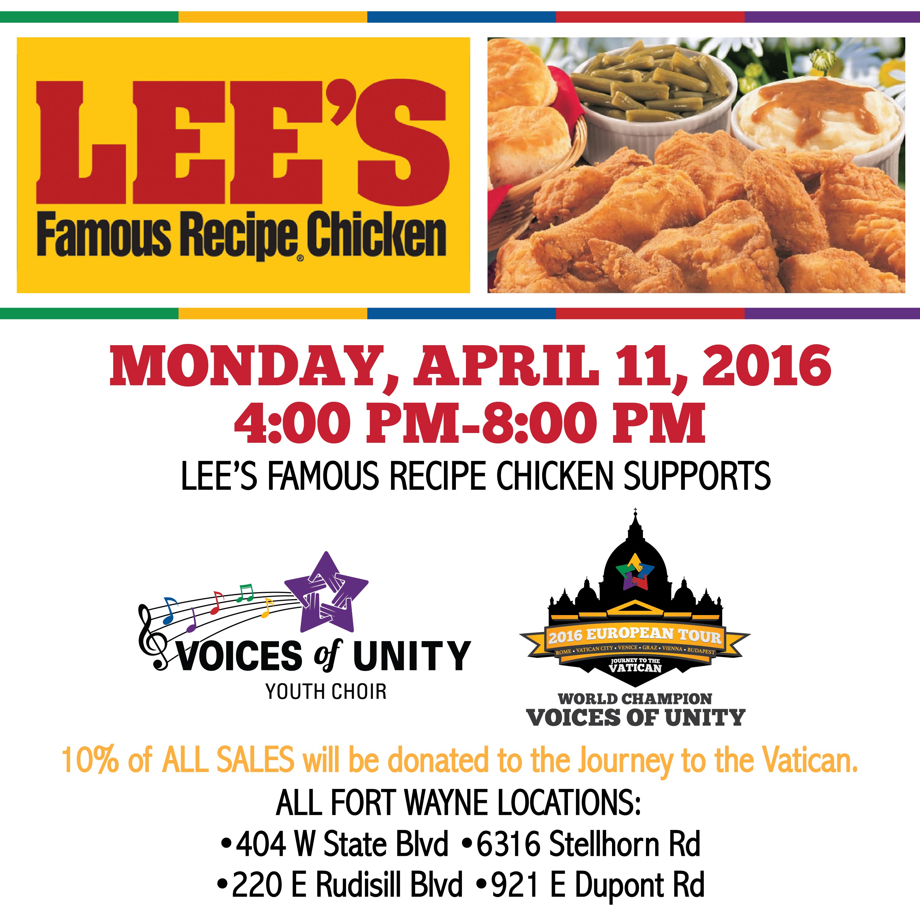 Unity Performing Arts Foundation » 4:11:16 Lee’s Chicken