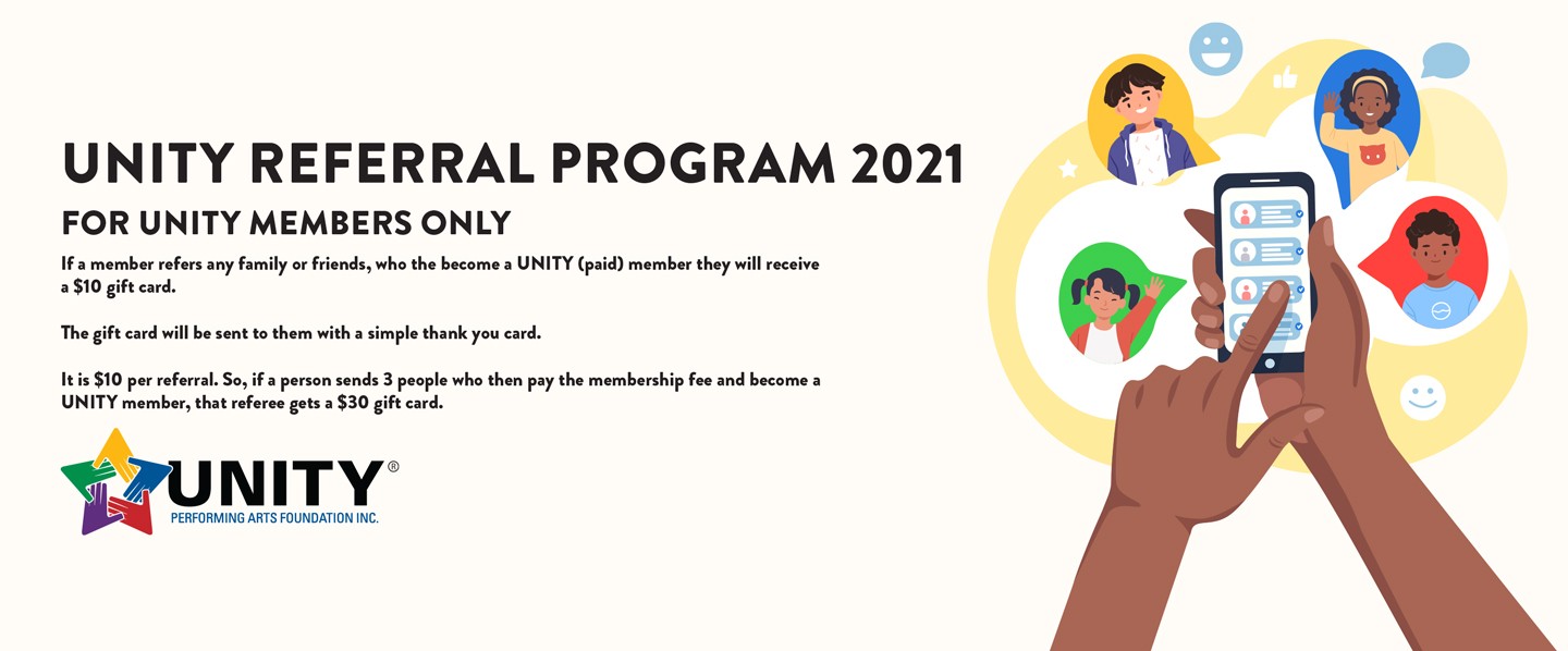 Unity Performing Arts Foundation » Referral-web
