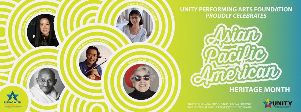 Unity Performing Arts Foundation » Asian Heritage Month_Web Banner